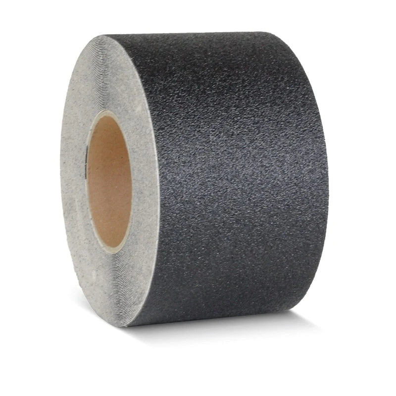 Gulvmarkerings Tape og Symboler. - Sort / Rulle 100mm x 18.3m (1 rulle ...